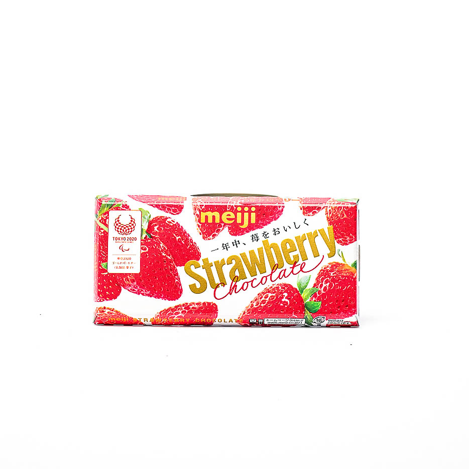 Meiji Strawberry Chocolate Bar