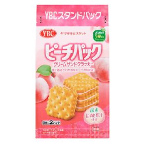YBC PACK SAND CRACKER SWEET PEACH CREAM - TESOLIFE特搜商城