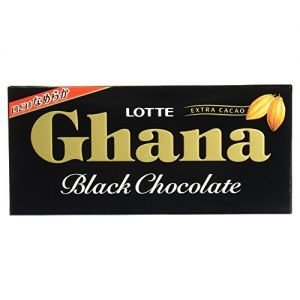 - TESOLIFE特搜商城 LOTTE Ghana Japanese Classic Black Chocolate 50g