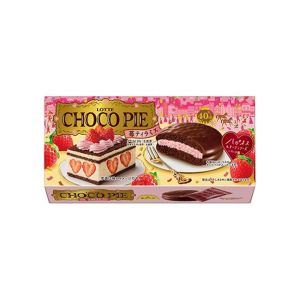 - TESOLIFE特搜商城 LOTTE CHOCOLATE PIE STRAWBERRY TIRAMISU 6PC