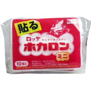 LOTTE HOKARON MINI STICKY HEAT PACK 10PC - TESOLIFE特搜商城
