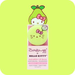 - TESOLIFE特搜商城 TCS SANRIO HELLO KITTY MACARON LIP BALM JUICY PEAR